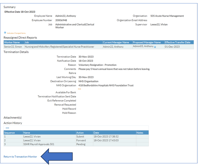 Manager Self Service - Approving Manager Guide